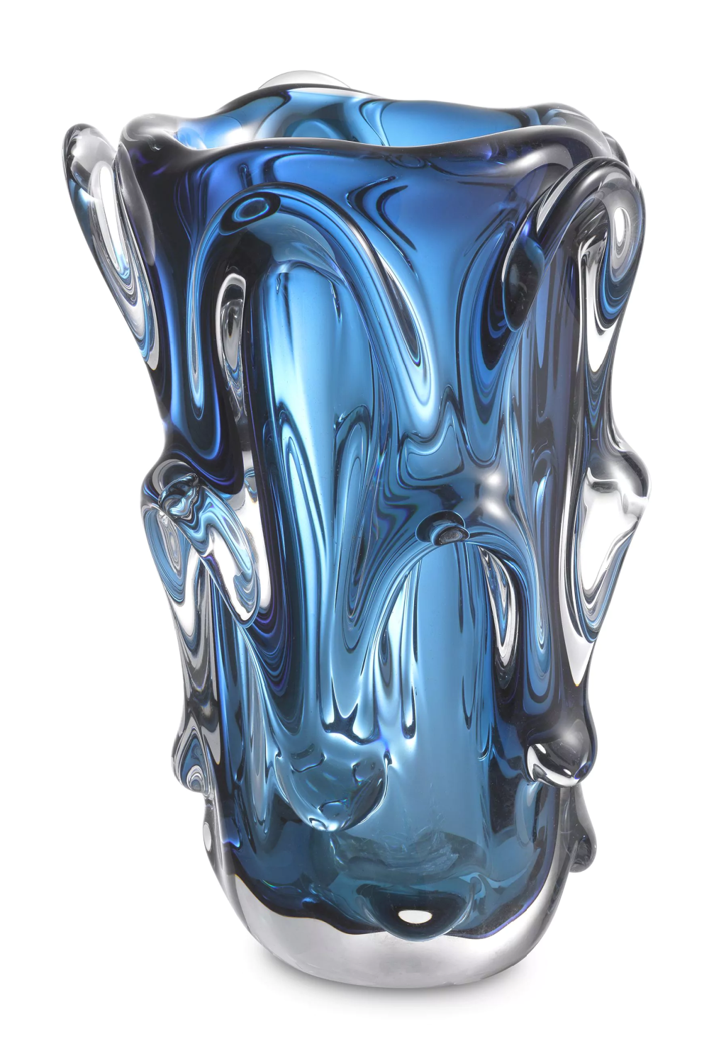 Organic Shape Glass Vase L | Eichholtz Aila | Eichholtz Miami